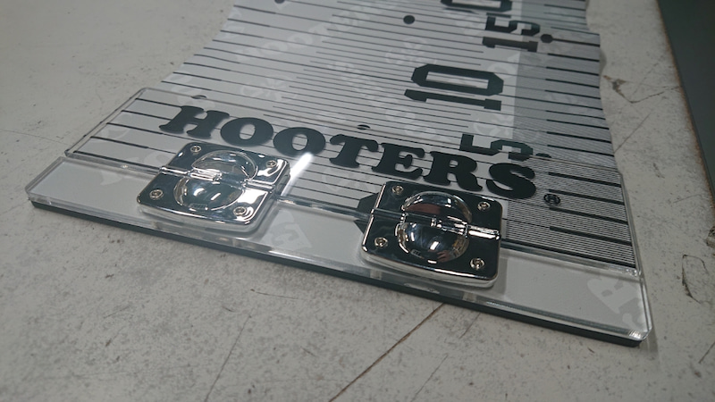 HOOTERS / FISH MEASURING SHEET 100 – Lure&Boat BackLash Japan